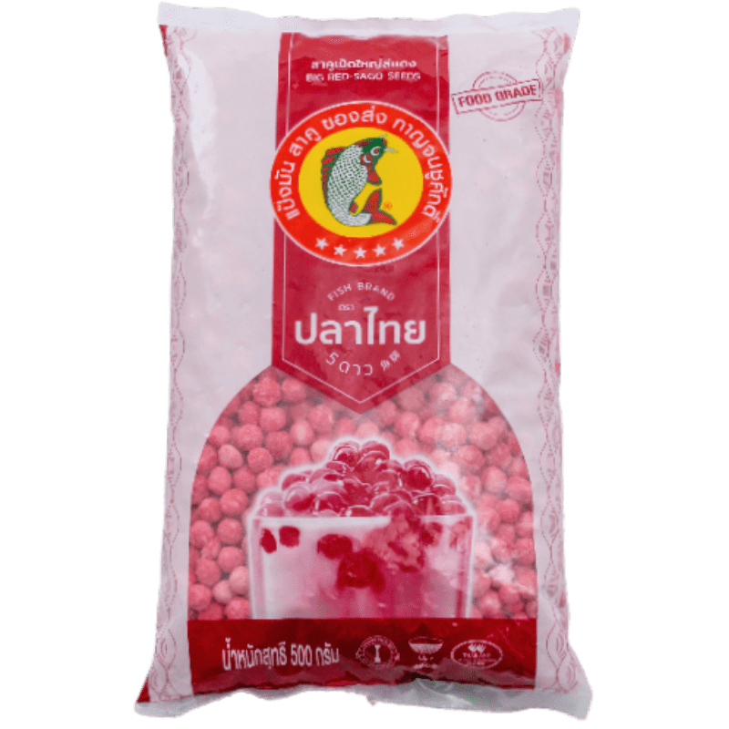 Large Pink Sago Pearls – E.T.C. Eaib Tong Chan Co. Ltd